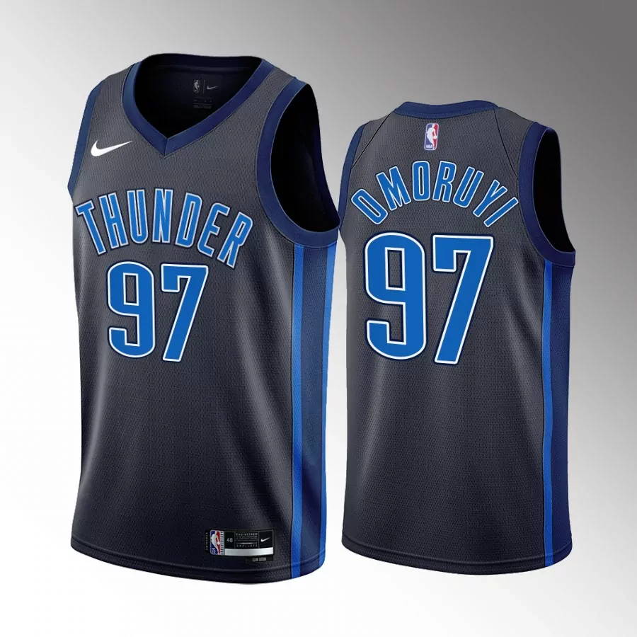 Oklahoma City Thunder #2 shai gilgeous alexander black city edition ...