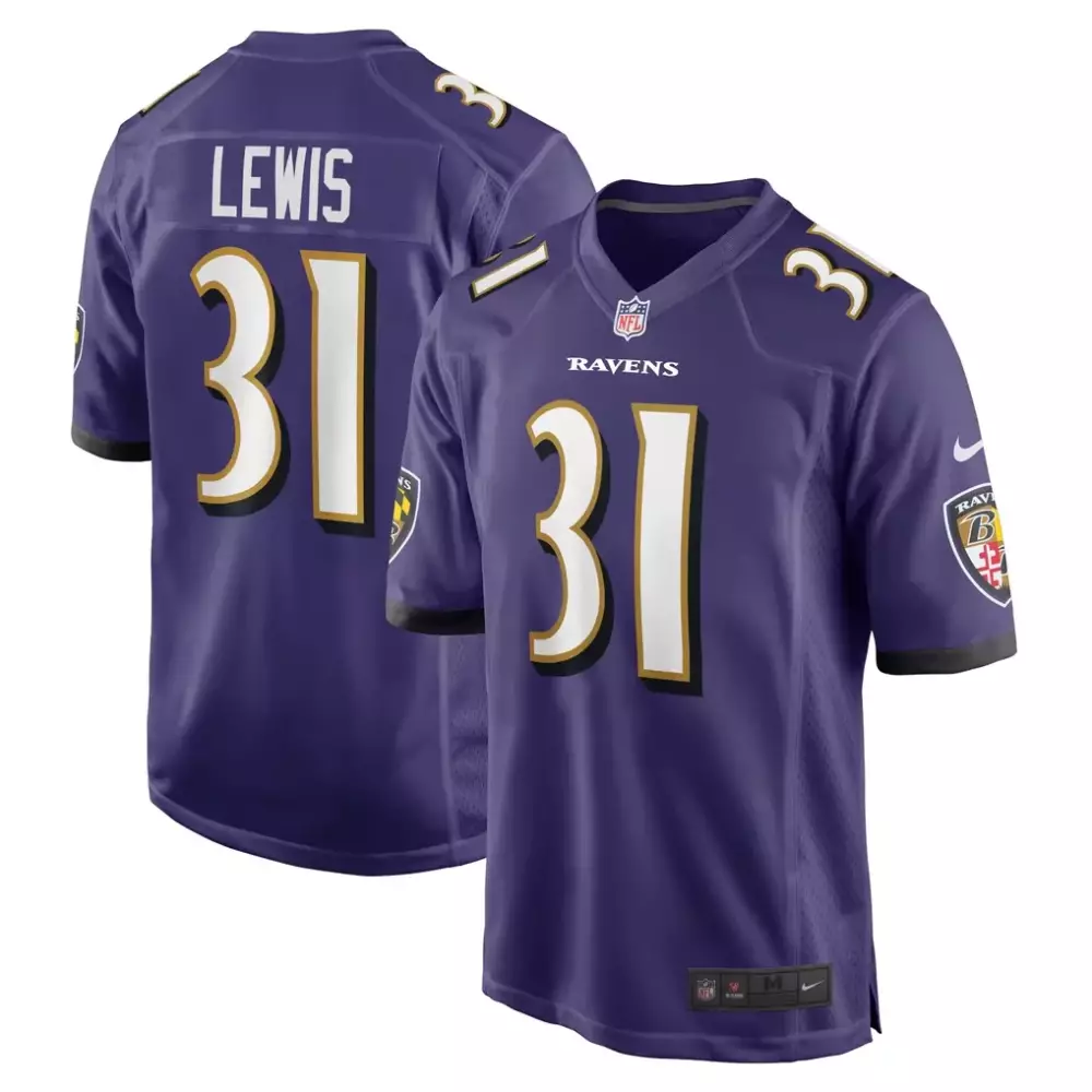 Jamal Lewis Baltimore Ravens Nike Retired Player Game Jersey | Purple ...